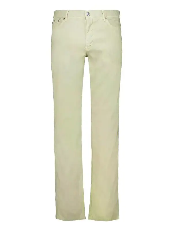 120% Lino Five-pocket Trousers - Green