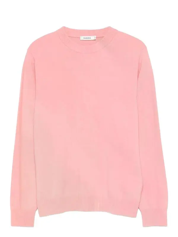 Sandro Cashmere Sweater - Pink