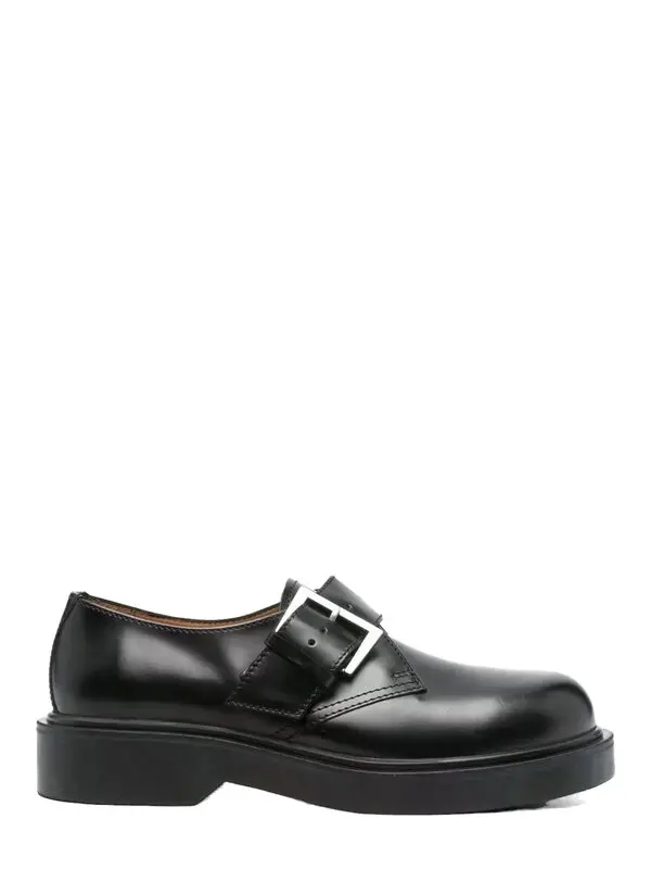 Sandro Buckle-fastening Monk Shoes - Black