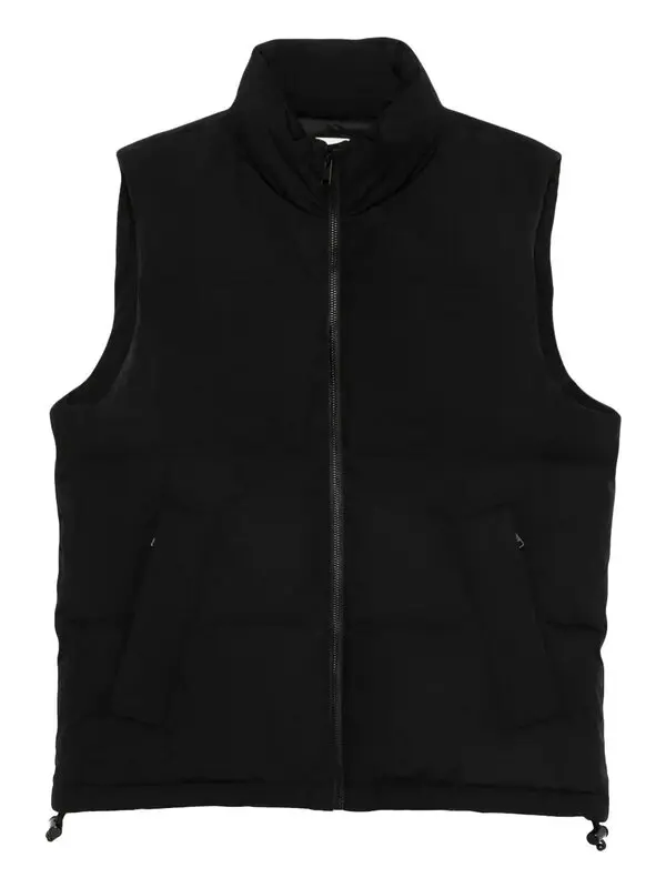 Sandro Zip-up Padded Gilet - Black