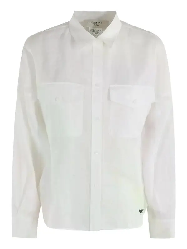 Max Mara Spoleto Long-sleeve Shirt - White