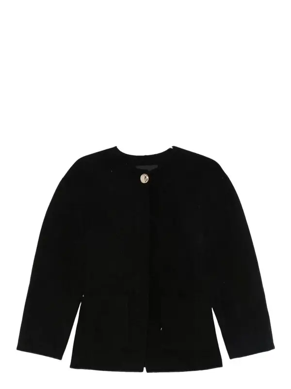 Maje Single-button Jacket - Black