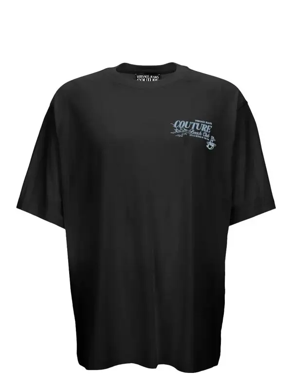 Versace Graphic-print T-shirt - Black