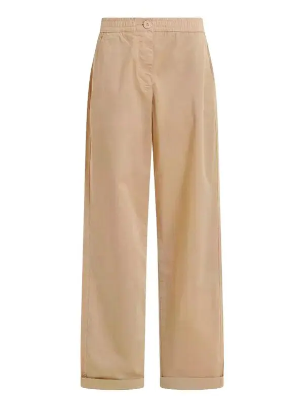 Essentiel Antwerp Elasticated-waist Trousers - Neutrals