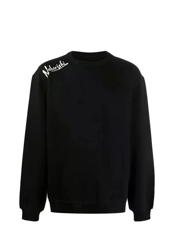 MAHARISHI Logo-detail Sweatshirt - Black