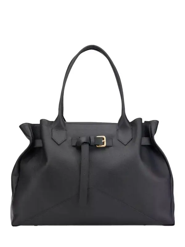 BALLANTYNE Kate 990 Buckle Tote Bag - Black