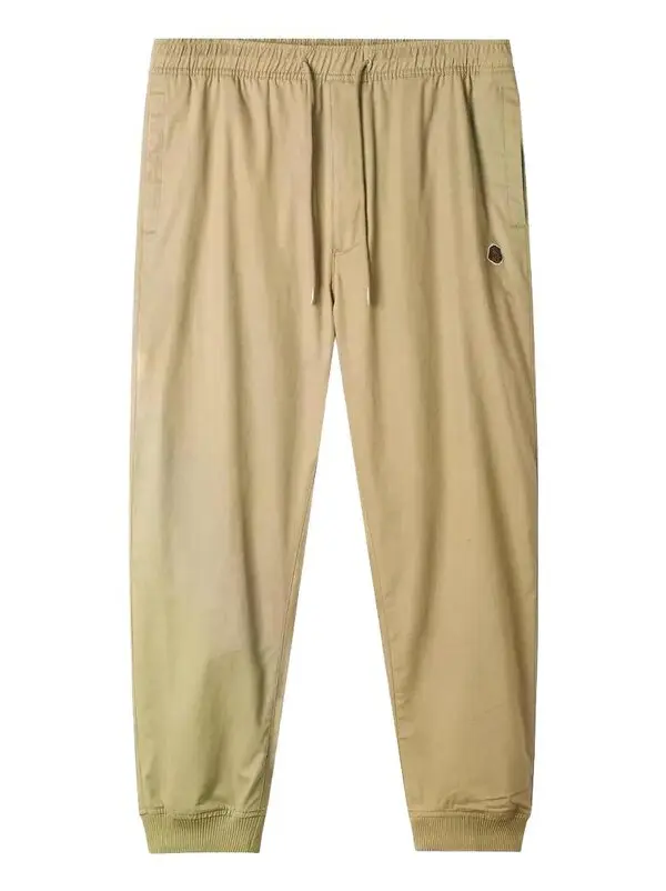 FINGERCROXX Elasticated-waistband Trousers - Neutrals