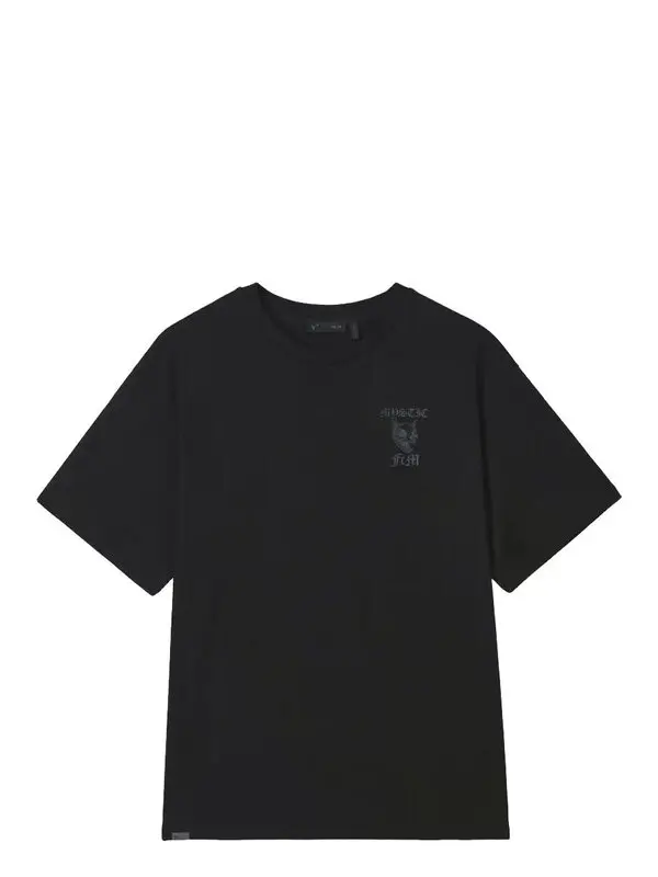 FIVE CM Skull-graphic T-shirt - Black