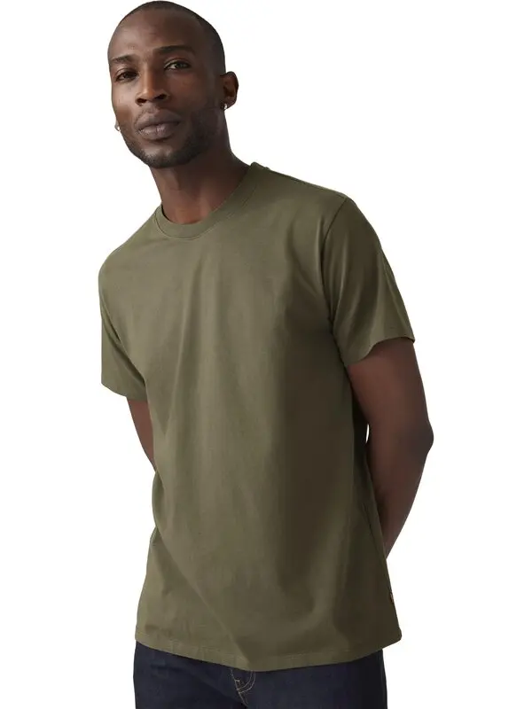 LEVI'S The Essential T-shirt - Moss Olive