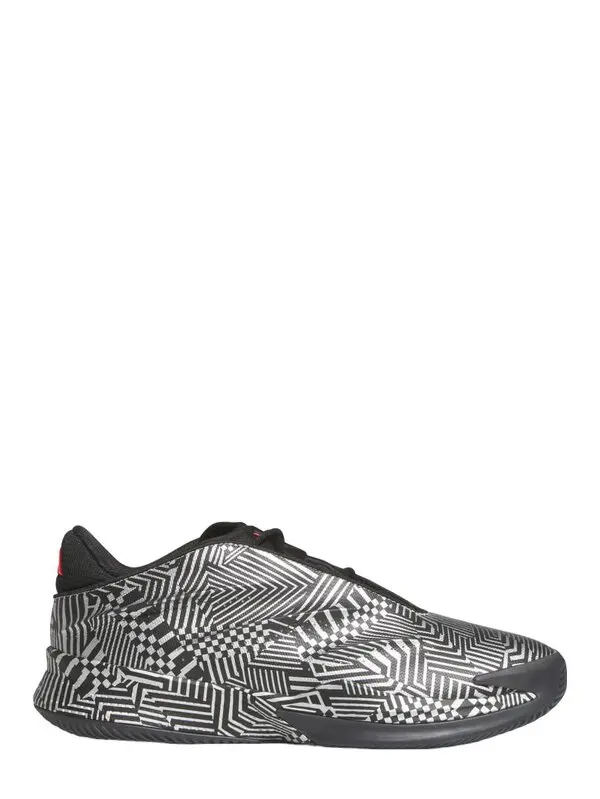 Adidas Crazy Energy+ Basketball Shoes - Silver Metallic / Core Black / Lucid Red