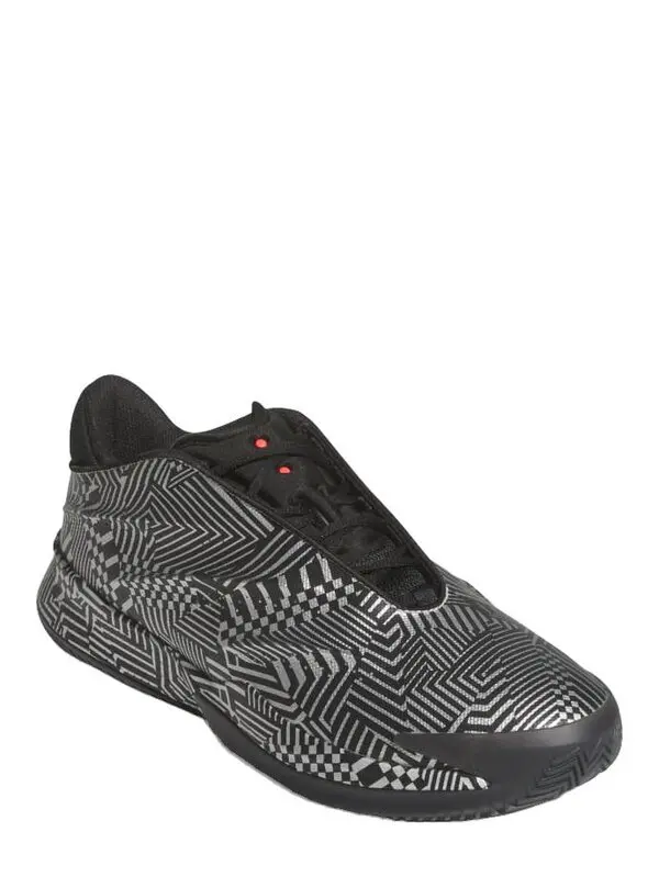 Adidas Crazy Energy+ Basketball Shoes - Silver Metallic / Core Black / Lucid Red