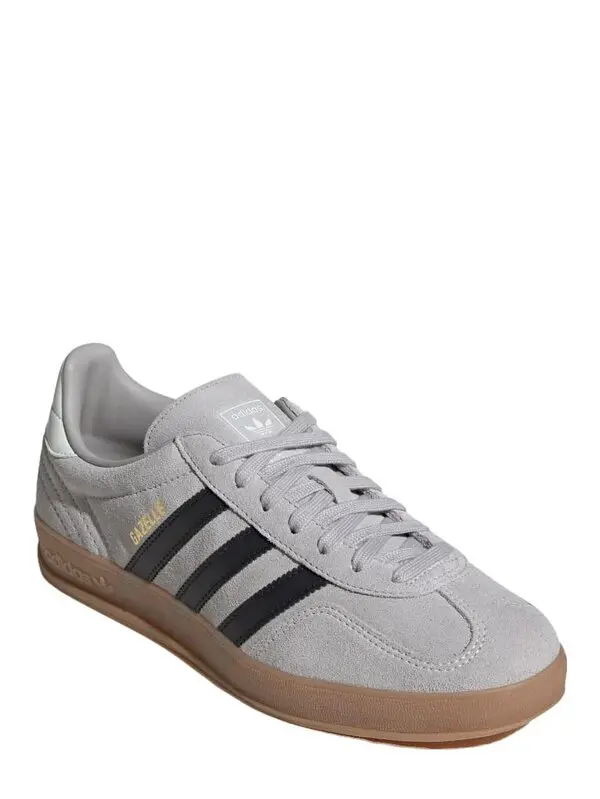 Adidas Gazelle Indoor Sneakers - Grey Two / Core Black / Gum