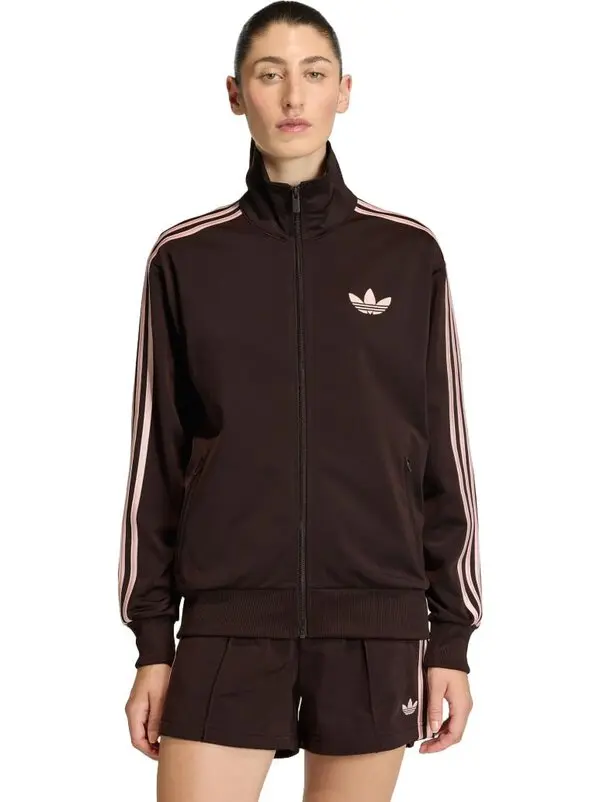Adidas Firebird Track Top Loose - Aurora Coffee / Sandy Pink
