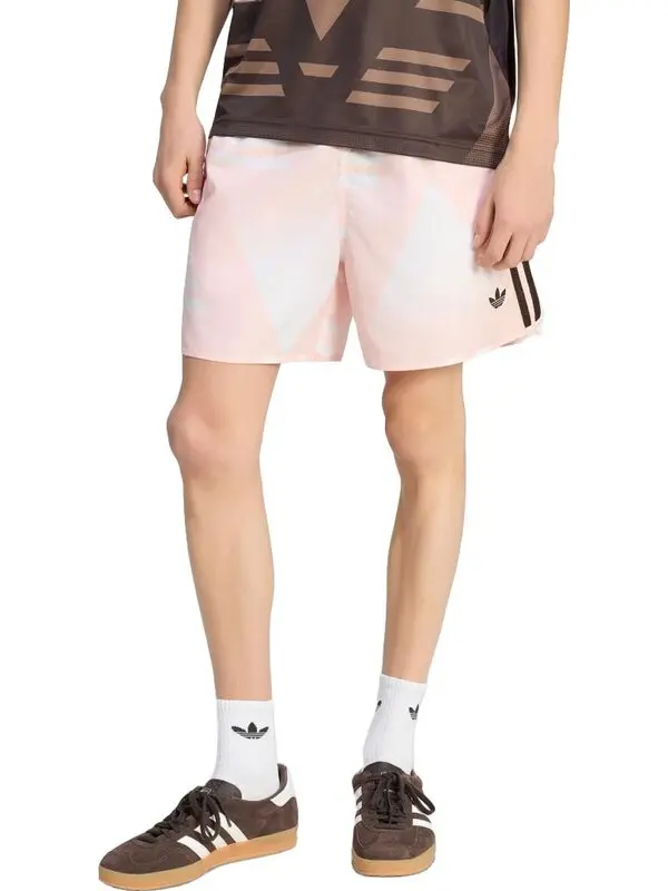 Adidas Bruised Banana All-over-print Shorts - Sandy Pink