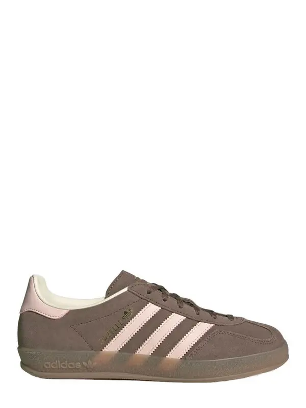 Adidas Gazelle Indoor Shoes - Earth Strata / Wonder Quartz / Gum