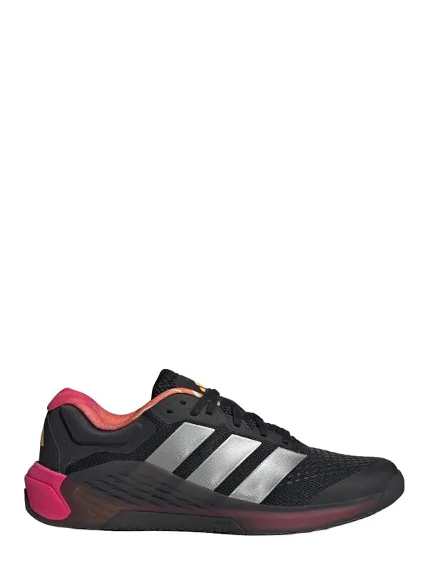 Adidas Dropset 4 Training Shoes - Core Black / Iron Metallic / Shock Pink