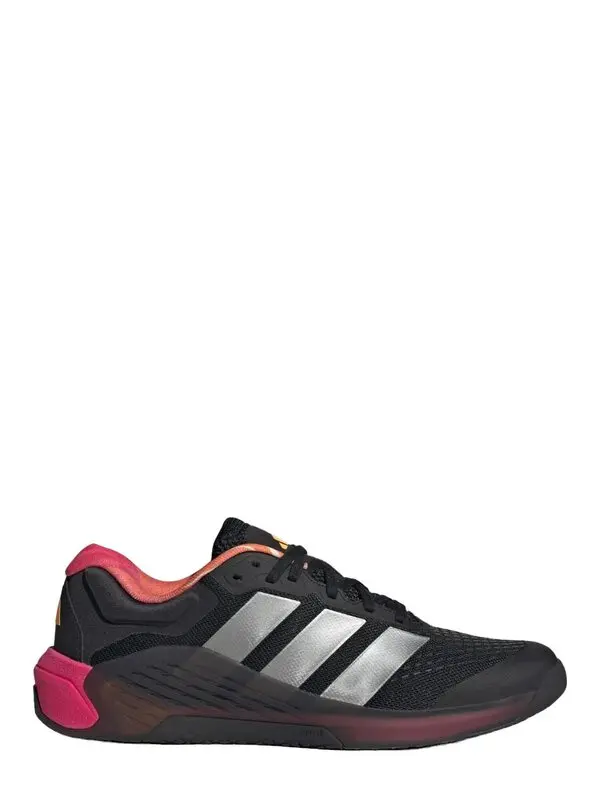 Adidas Dropset 4 Training Shoes - Core Black / Iron Metallic / Shock Pink
