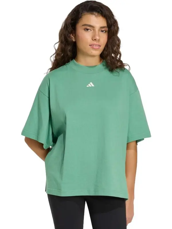 Adidas 3-stripes Studio T-shirt - Preloved Green