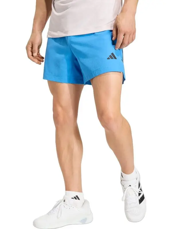 Adidas D4t Power 3-stripes Shorts - Ray Blue
