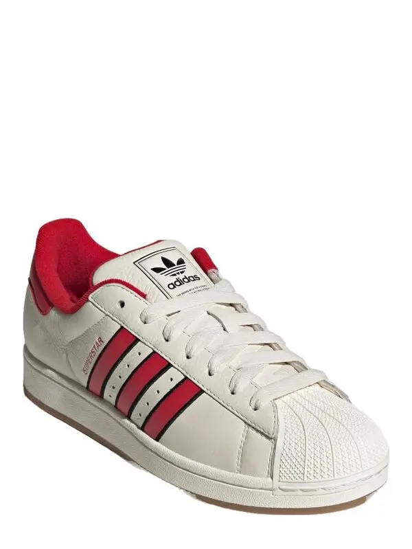 Adidas Superstar Ii Sneakers - Off White / Better Scarlet / Core Black