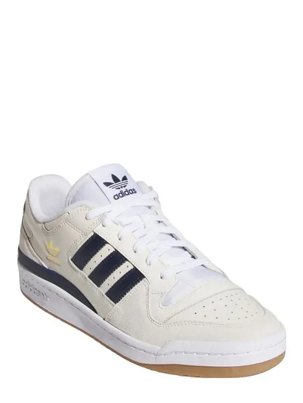 Adidas Forum Low Sneakers - Chalk White / Collegiate Navy / Cloud White