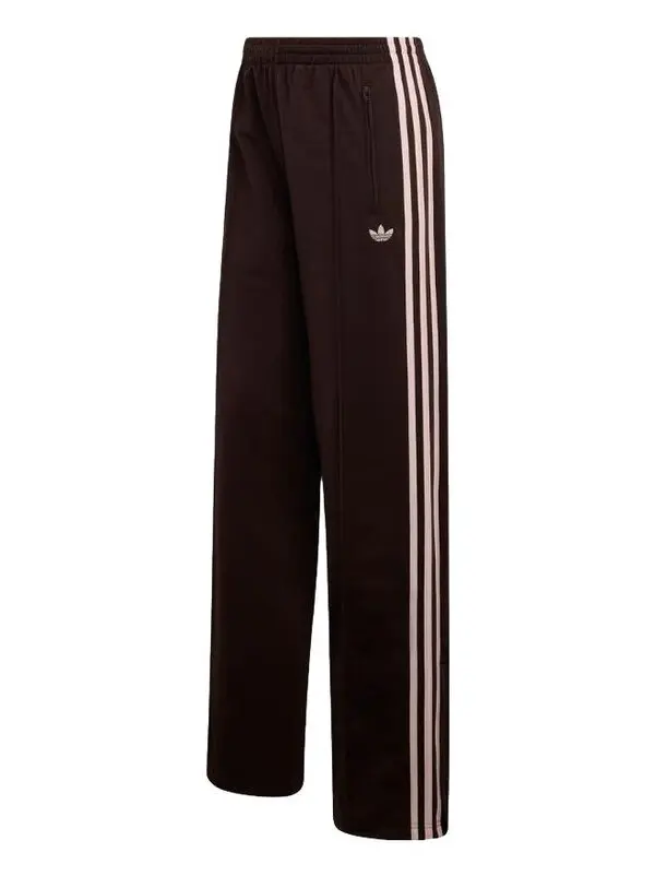 Adidas Firebird Loose Track Pants - Aurora Coffee / Sandy Pink