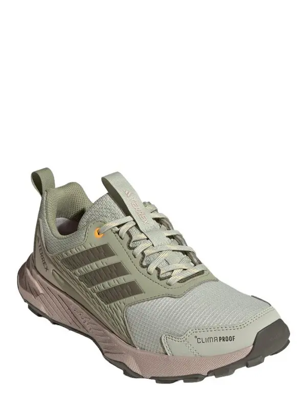 Adidas Terrex Tracefinder 2 Climaproof Trail Running Shoes - Tent Green / Olive Strata / Lucid Tangerine
