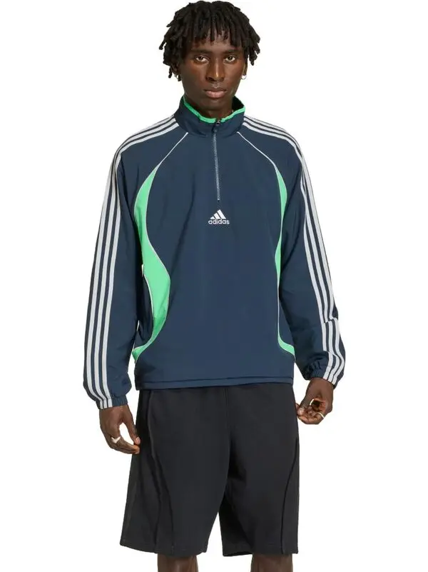 Adidas Teamgeist Half Zip Sweatshirt - Aurora Ink