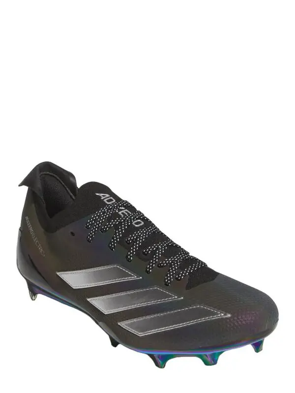 Adidas Adizero Electric+ Ii Football Cleats - Core Black / Silver Metallic / Core Black