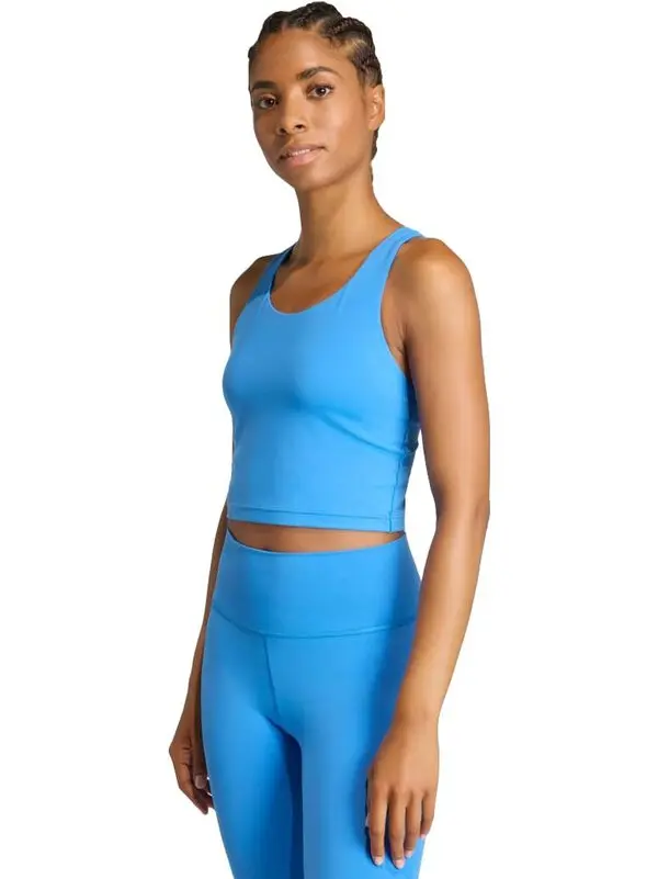 Adidas All Me Medium Support Bra Tank - Ray Blue