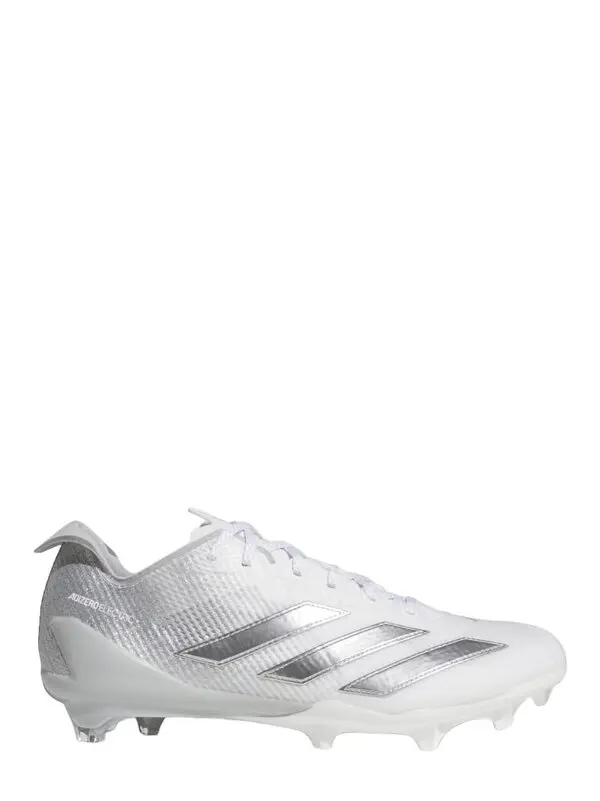 Adidas Adizero Electric Ii Football Cleats - Cloud White / Silver Metallic / Cloud White