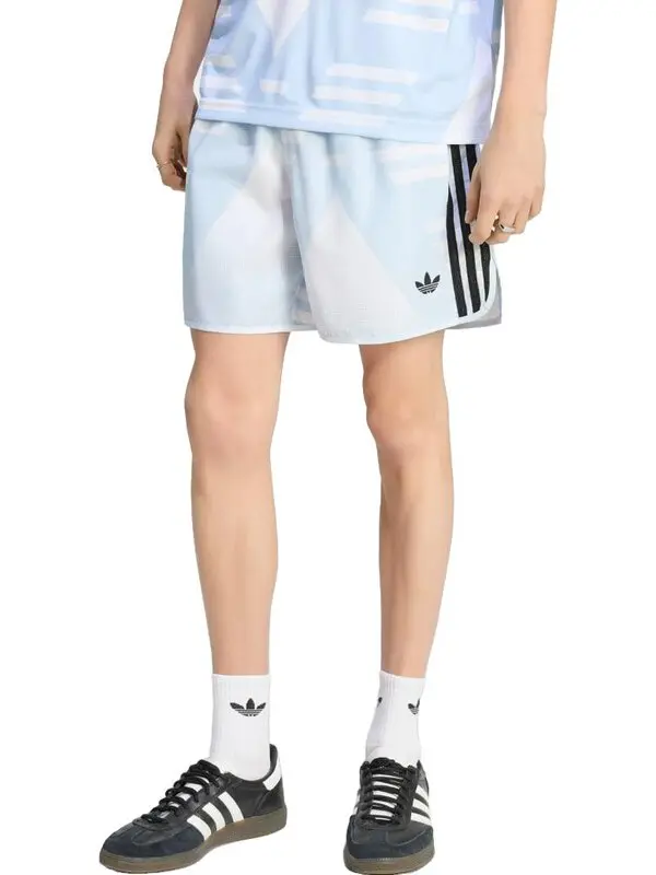 Adidas All-over-print Shorts - White