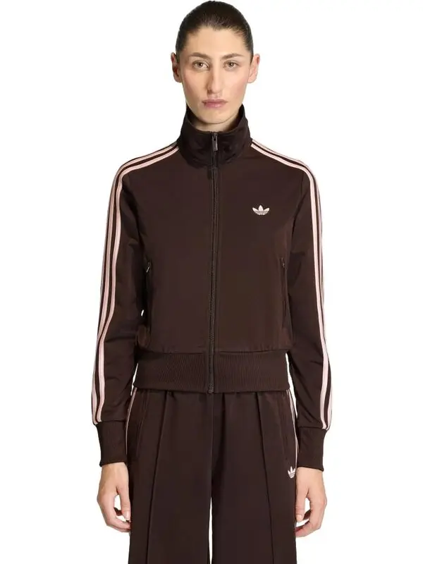 Adidas Firebird Classic Track Top - Aurora Coffee / Sandy Pink