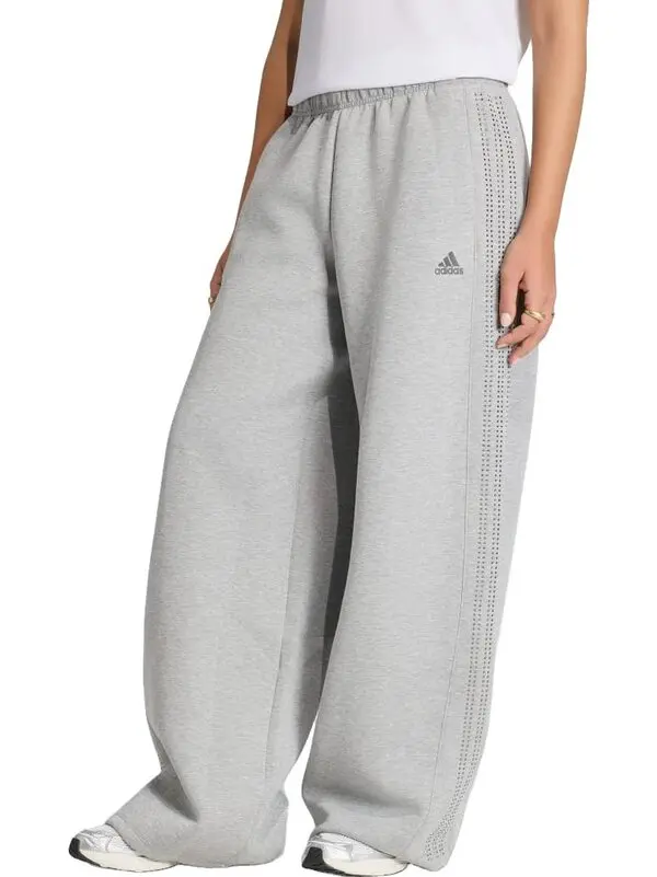 Adidas Teamgeist Rhinestone Trackpants - Medium Grey Heather