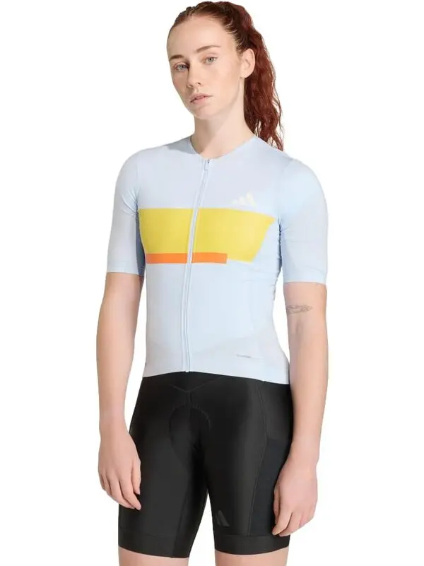 Adidas Tempo Cycling Jersey Neo Heritage - Crystal Sky