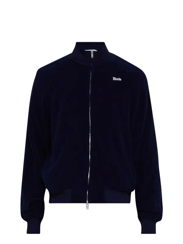 Rhude Hamptons Towel Track Jacket - Navy