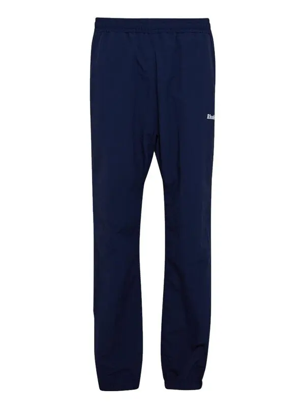 Rhude Sailing Competition Cuffed Hampton Track Pant And White - Navy