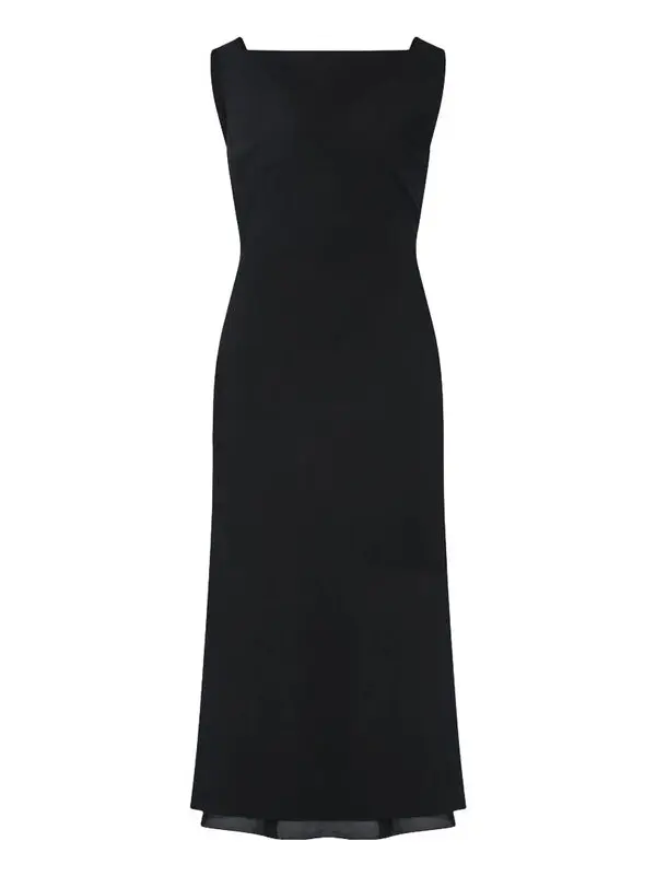THE ROW Henna Dress - Black