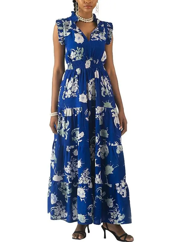 BUSAYO Aweni Maxi Dress - Blue
