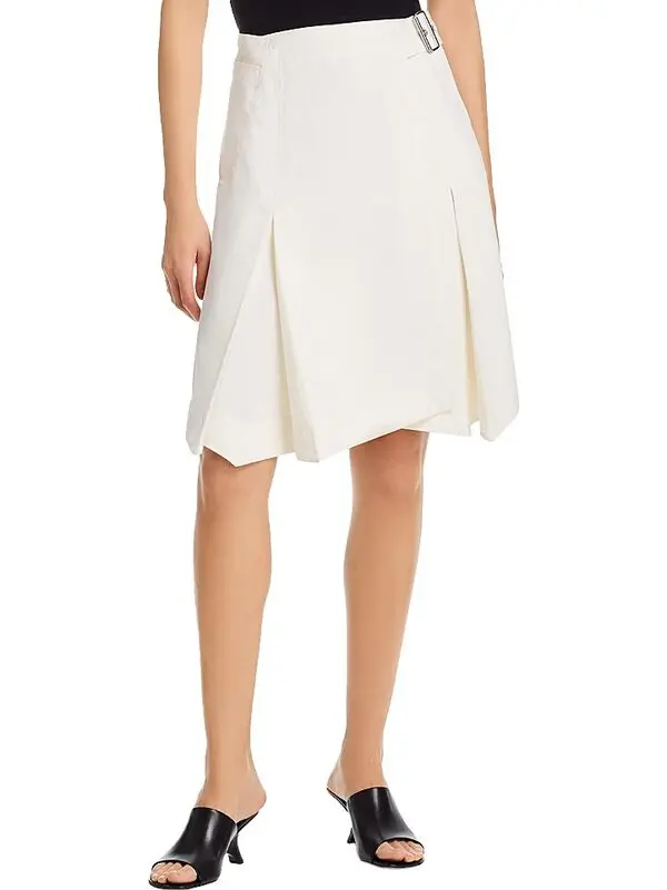 3.1 Phillip Lim Two Toned Handkerchief Wrap Skirt - Tofu