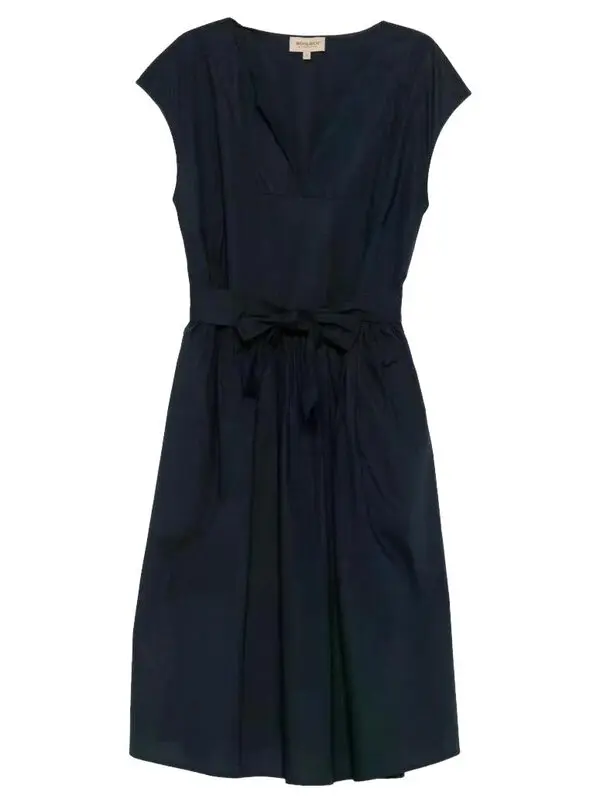 Woolrich Midi V-neck Dress - Blue