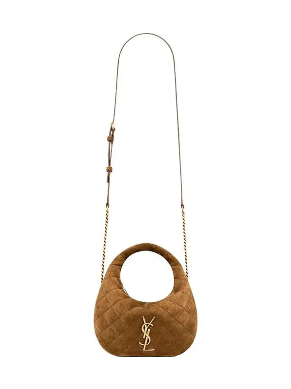 Saint Laurent Icarino Mini Bag - Caramel Cognac