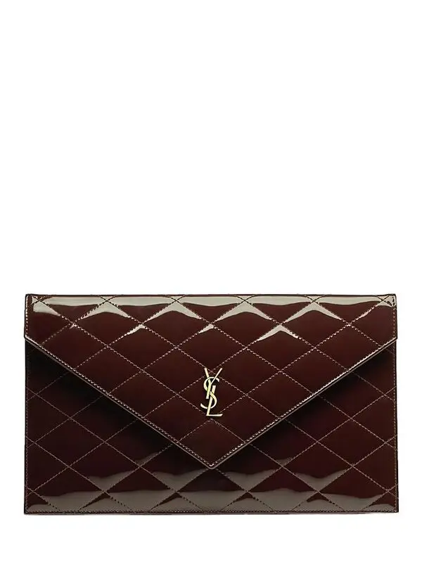 Saint Laurent Paris Pouch - Almond Glaze