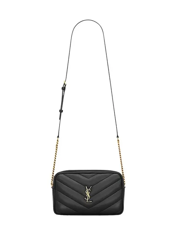Saint Laurent Loulou Camera Bag - Black