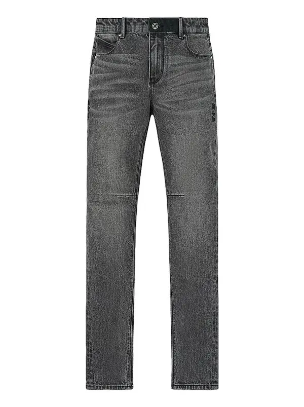 RtA Skinny Whiskered Jeans - Midnight Ash