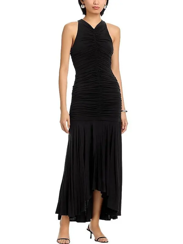 A.L.C. Ayla Ruched Dress - Black