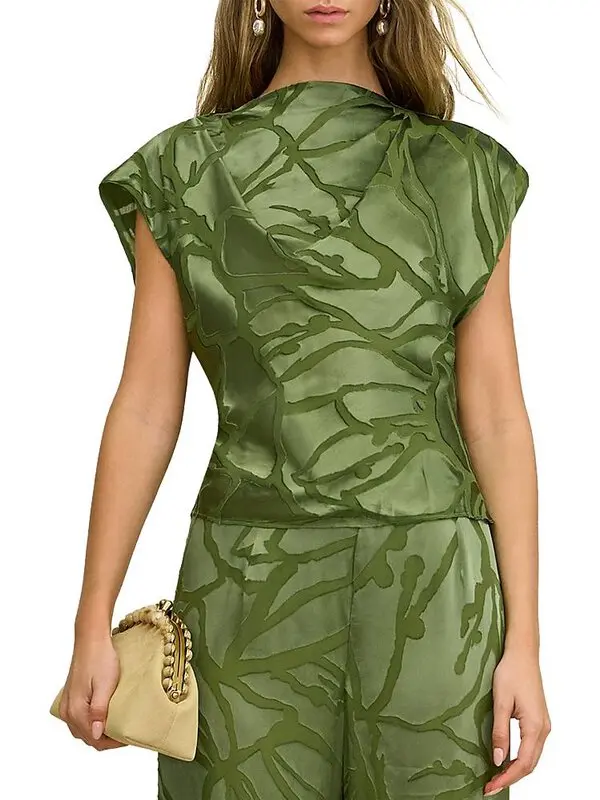Cult Gaia Monette Top - Deep Pasture