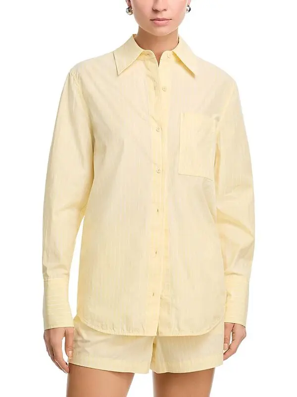 Simkhai Loen Shirt - Buttercream