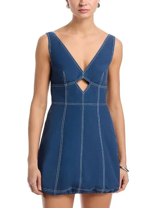 Simkhai Renee Dress - Dark Indigo