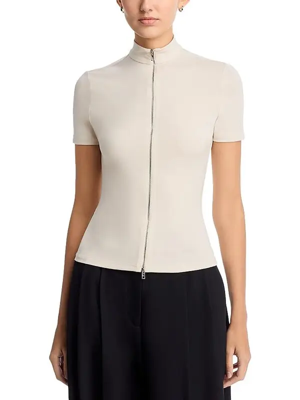 Alexander Wang T Rash Guard Top - Ivory